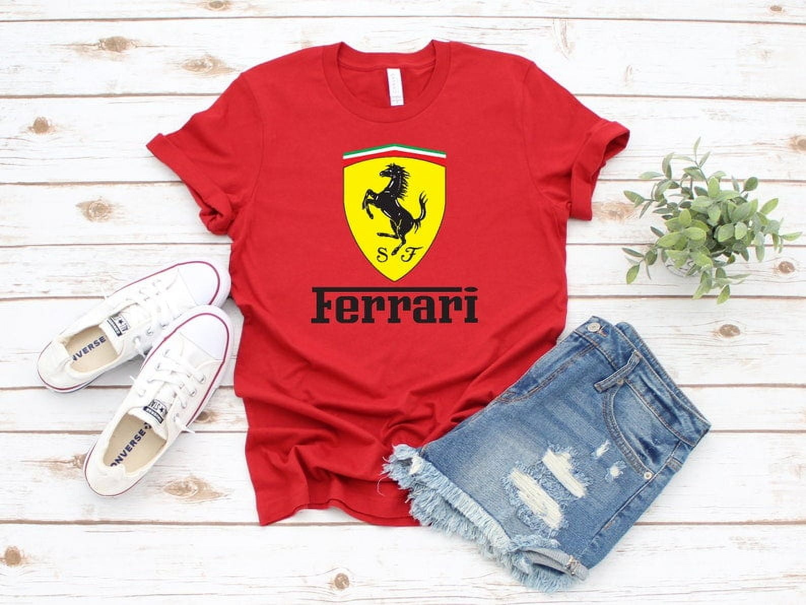 Ferrari Shirt, Ferrari T-Shirt, Race Shirt, Car Shirt, Ferrari Race ...