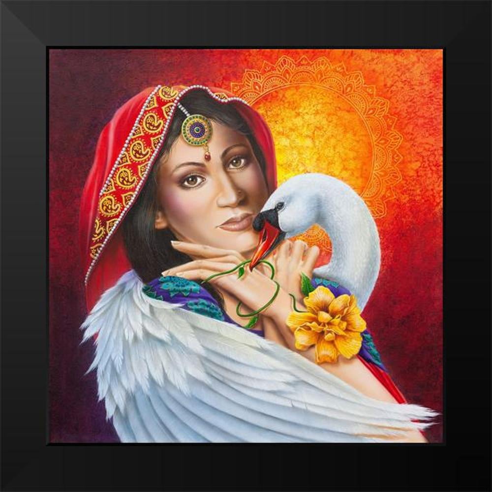 Ferraro 20x20 Black Modern Framed Museum Art Print Titled - The ...