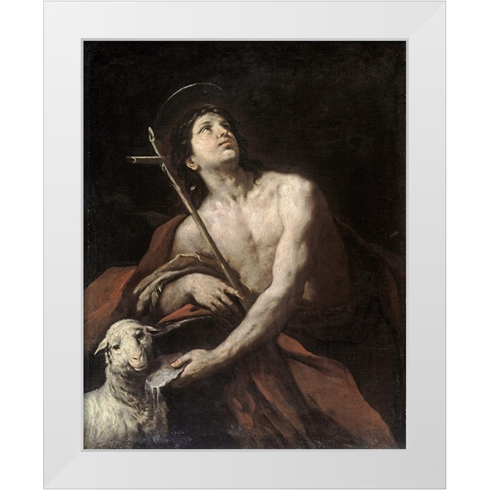 Ferraro, Orazio 20x24 White Modern Wood Framed Museum Art Print Titled ...