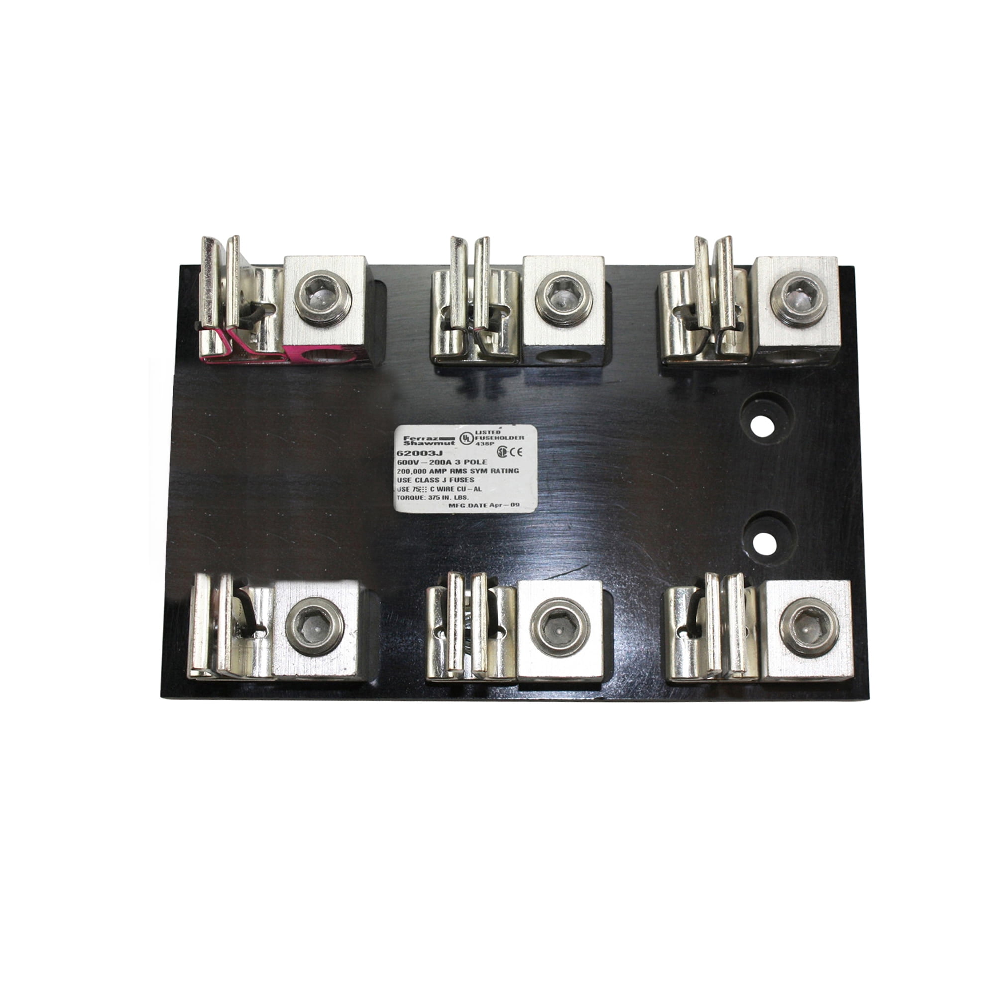 Ferraz Shawmut 62003J Class J Fuse Holder 200A - Walmart.com