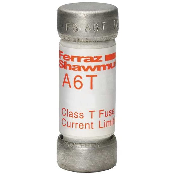UL Class Fuse, T Class, Very Fast-Acting, 10A, 600V AC, Non-Indicating ...