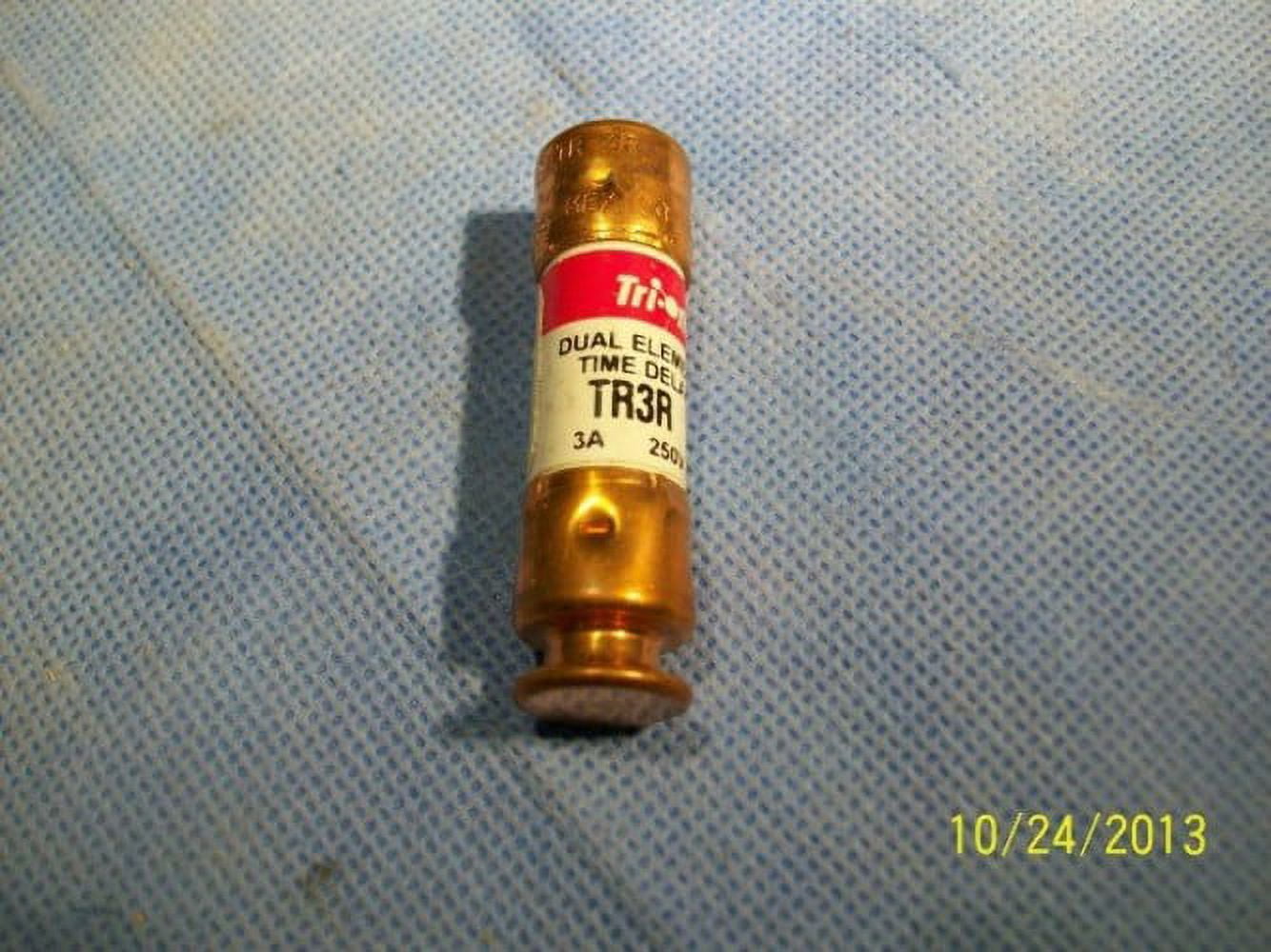 Mersen UL Class Fuse, RK5 Class, Time-Delay, 3A, 250V AC, Non ...