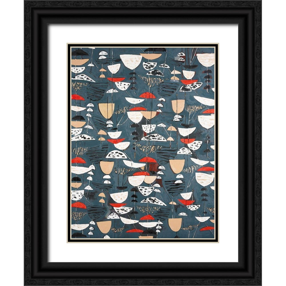 Ferrell, Erin McGee 12x14 Black Ornate Wood Framed with Double Matting ...