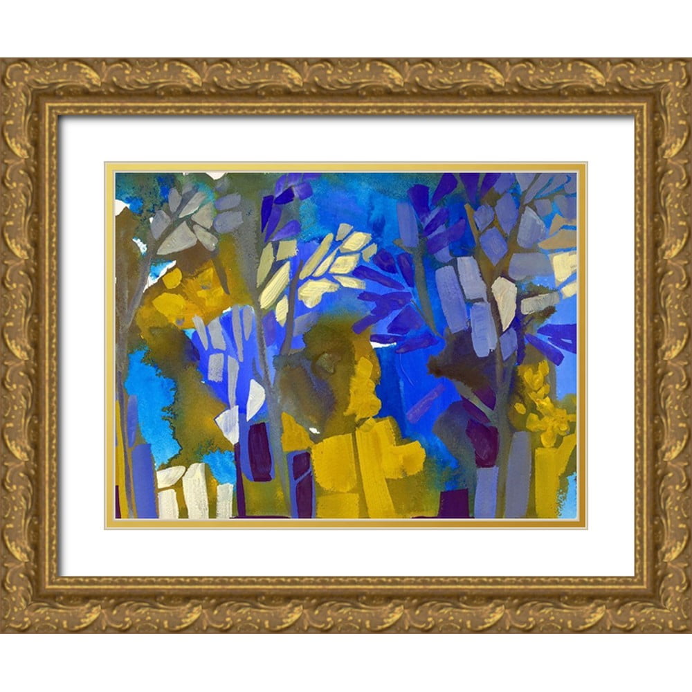 Ferrell, Erin McGee 14x12 Gold Ornate Wood Framed with Double Matting ...