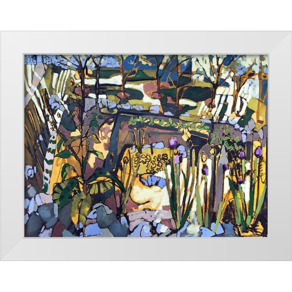 Ferrell, Erin McGee 14x12 White Modern Wood Framed Museum Art Print ...