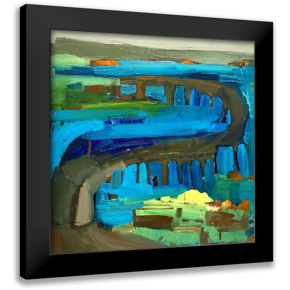 Ferrell, Erin McGee 15x15 Black Modern Framed Museum Art Print Titled ...