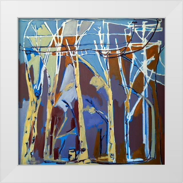 Ferrell, Erin McGee 15x15 White Modern Wood Framed Museum Art Print ...