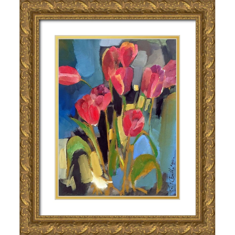 Ferrell, Erin McGee 19x24 Gold Ornate Wood Framed with Double Matting ...