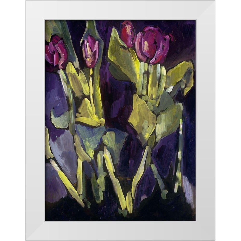 Ferrell, Erin McGee 19x24 White Modern Wood Framed Museum Art Print ...