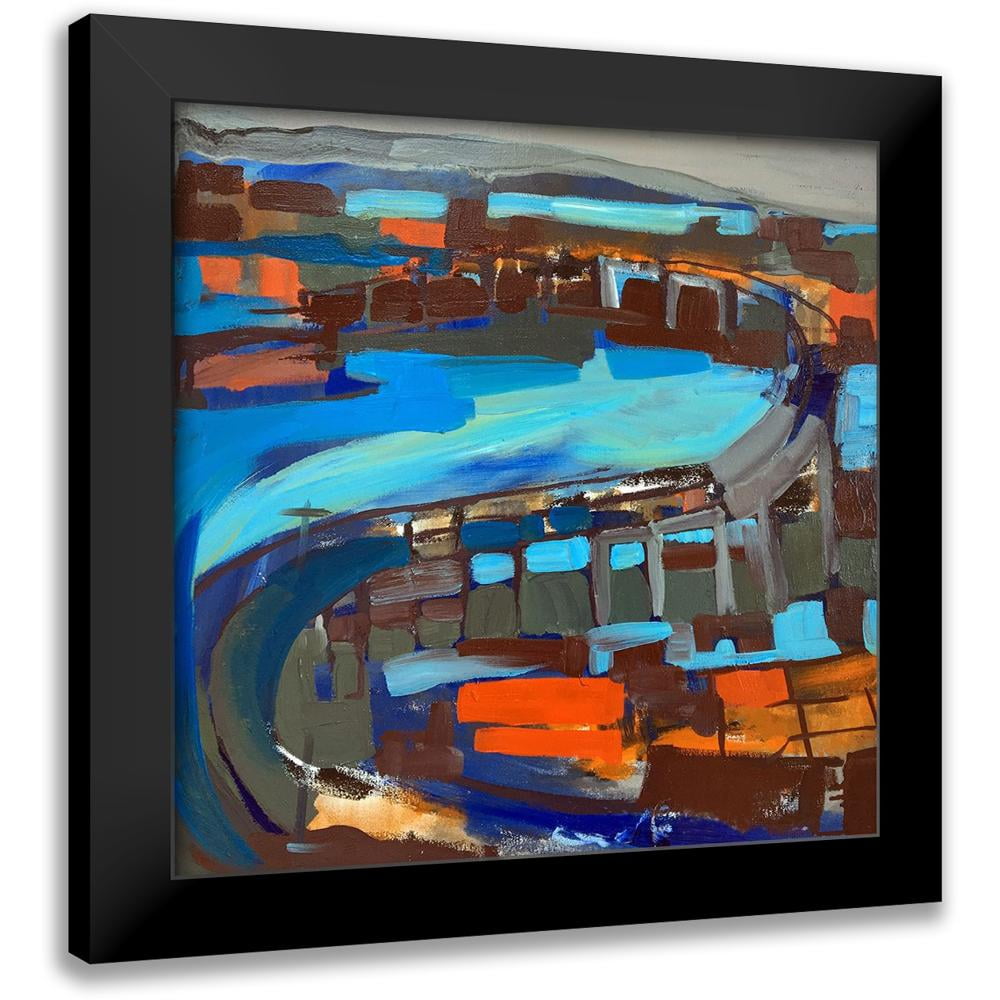 Ferrell, Erin McGee 20x20 Black Modern Framed Museum Art Print Titled ...