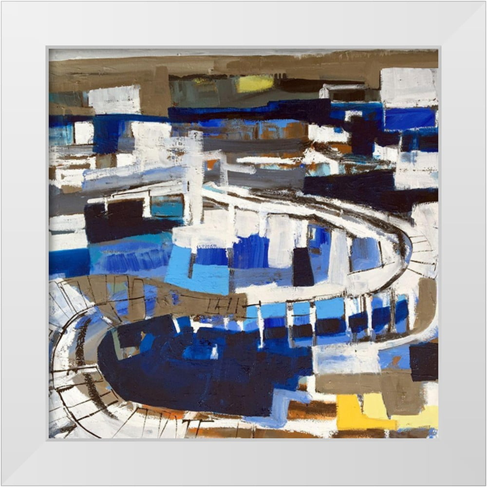 Ferrell, Erin McGee 20x20 White Modern Wood Framed Museum Art Print ...