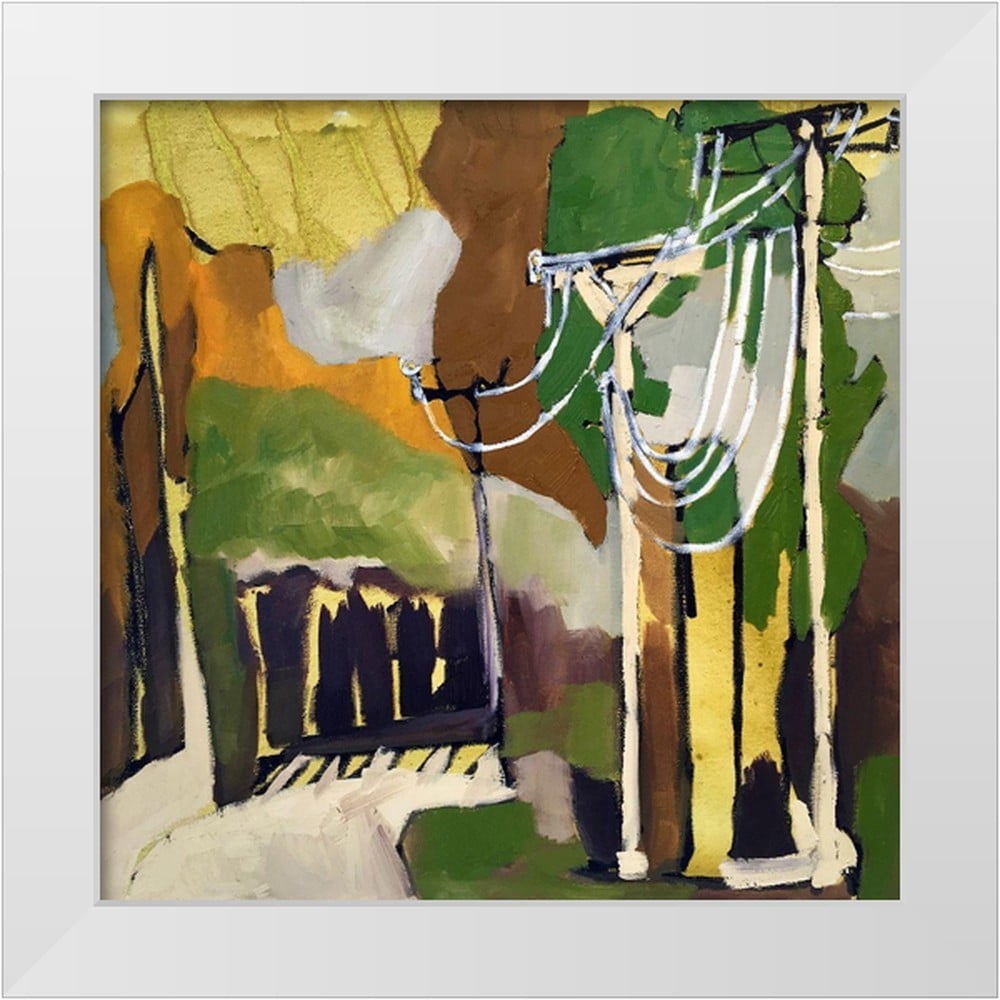 Ferrell, Erin McGee 20x20 White Modern Wood Framed Museum Art Print ...