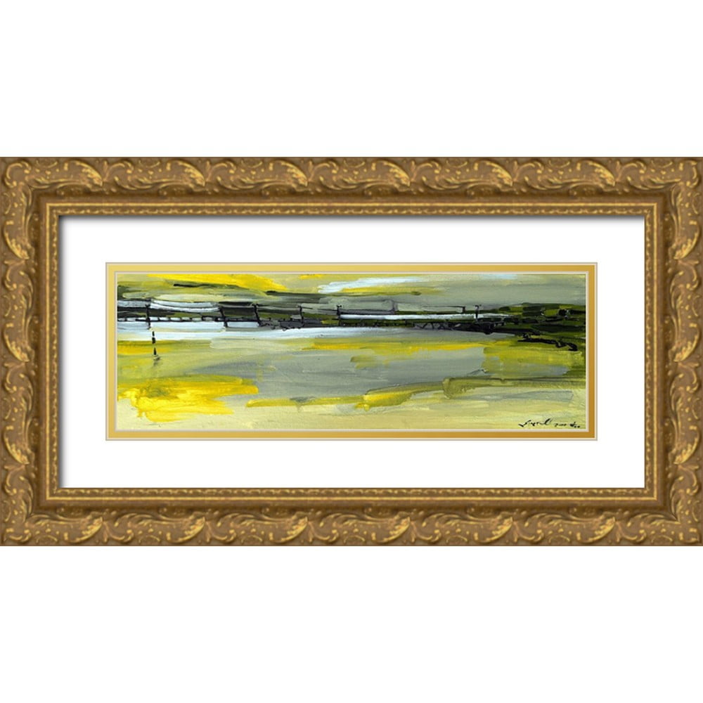 Ferrell, Erin McGee 24x11 Gold Ornate Wood Framed with Double Matting ...