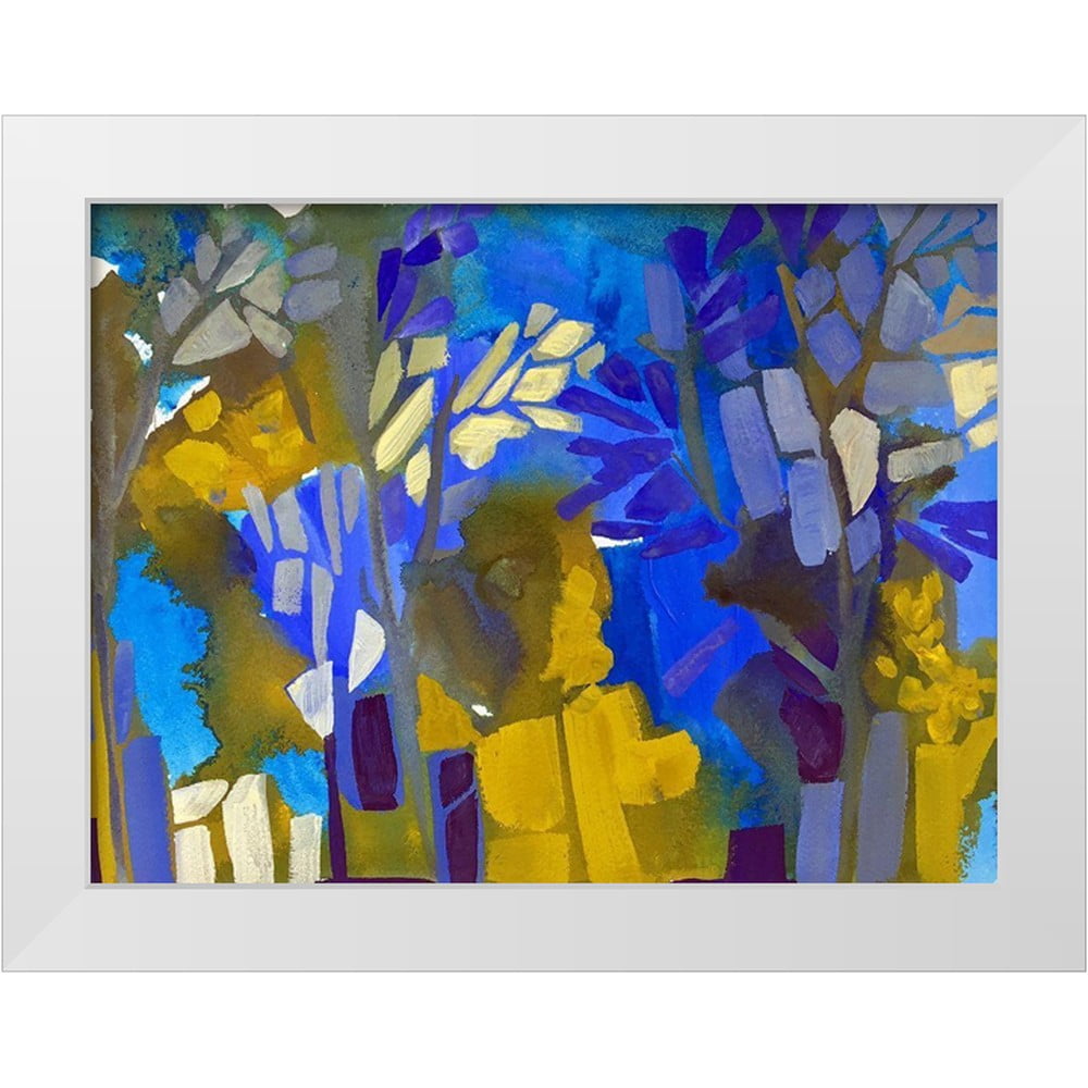 Ferrell, Erin McGee 24x19 White Modern Wood Framed Museum Art Print ...