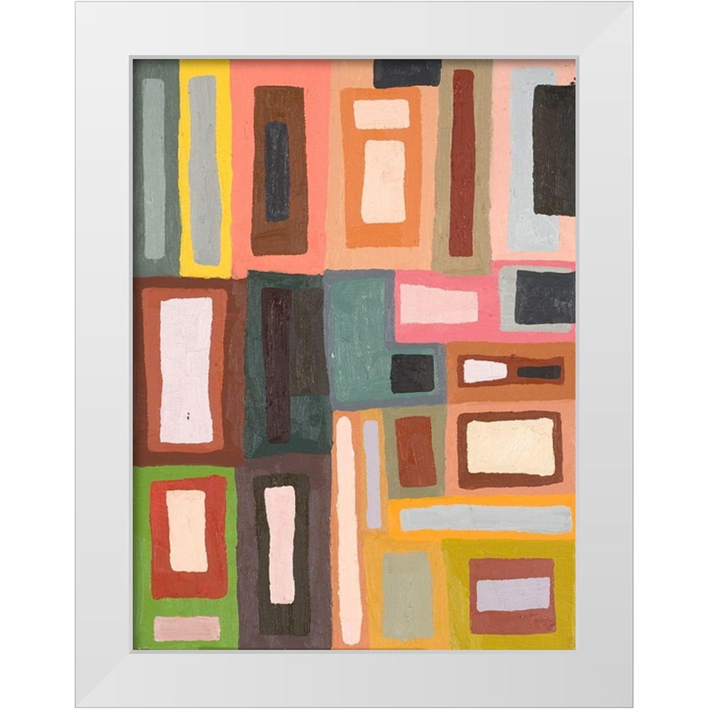 Ferrell, Erin McGee 25x32 White Modern Wood Framed Museum Art Print ...