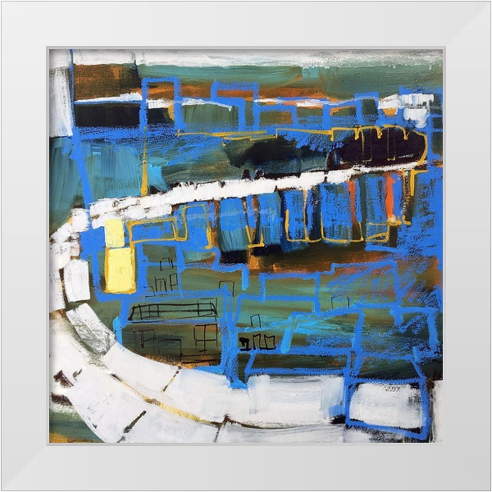 Ferrell, Erin McGee 26x26 White Modern Wood Framed Museum Art Print ...