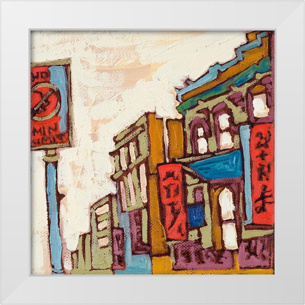 Ferrell, Erin McGee 26x26 White Modern Wood Framed Museum Art Print ...