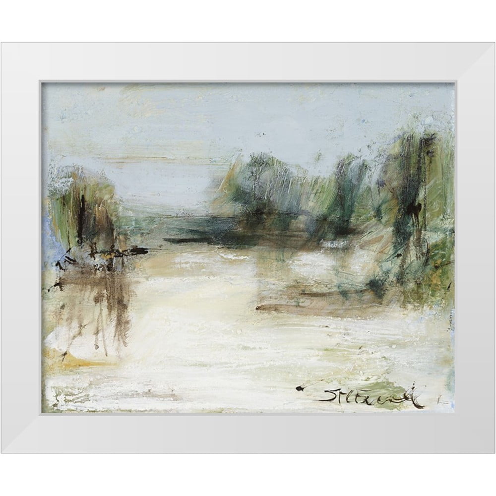 Ferrell, Erin McGee 32x26 White Modern Wood Framed Museum Art Print ...