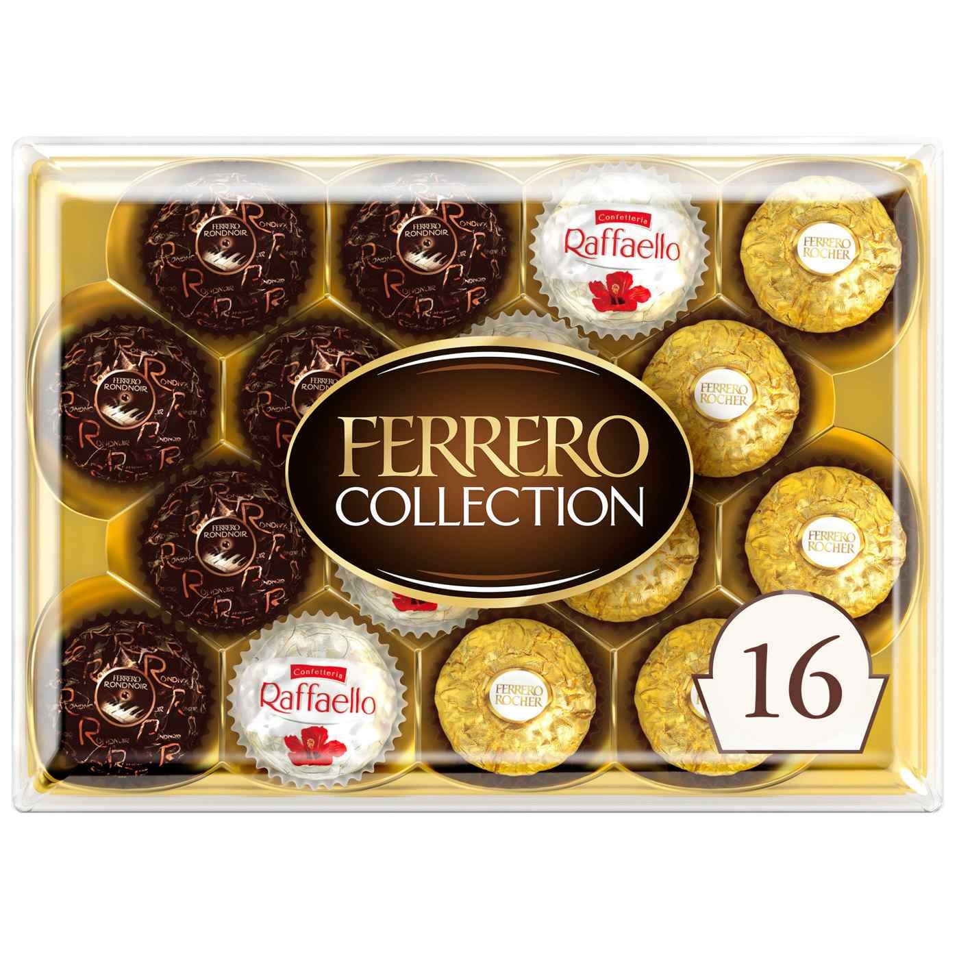 Ferrero Collection Fine Assorted Confections Gift Box, 16 pc - 6.28 oz ...