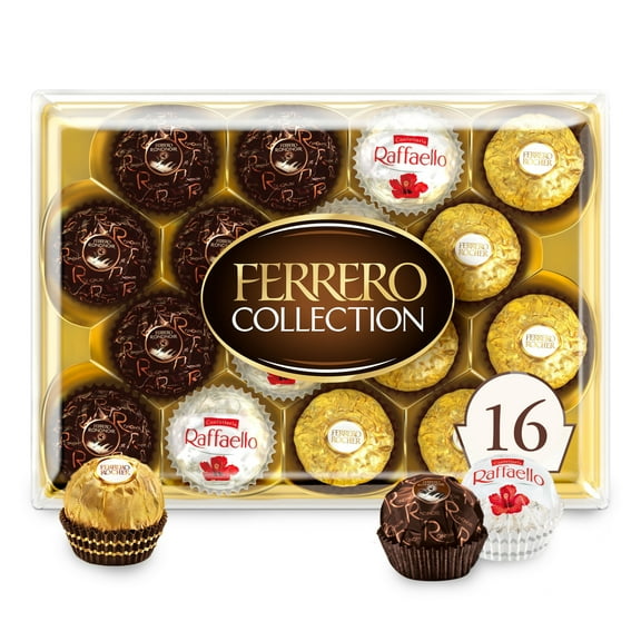 Ferrero Collection Chocolate Christmas Candy Milk Sampler, Gourmet ...