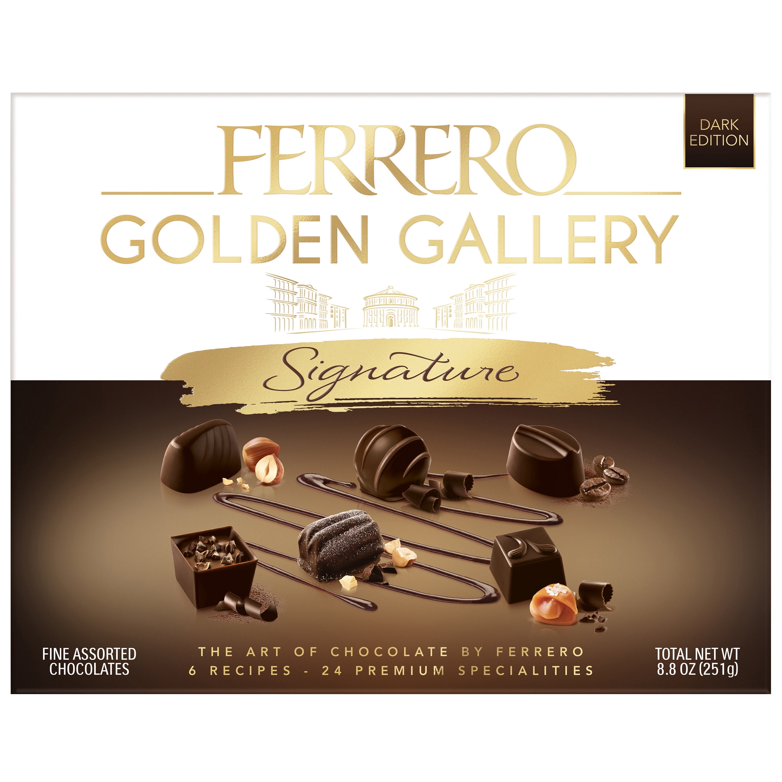Ferrero Golden Gallery Signature Assorted Dark Chocolate, Perfect ...