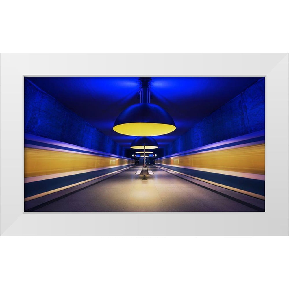 Ferrero, Ivan 14x10 White Modern Wood Framed Museum Art Print Titled ...