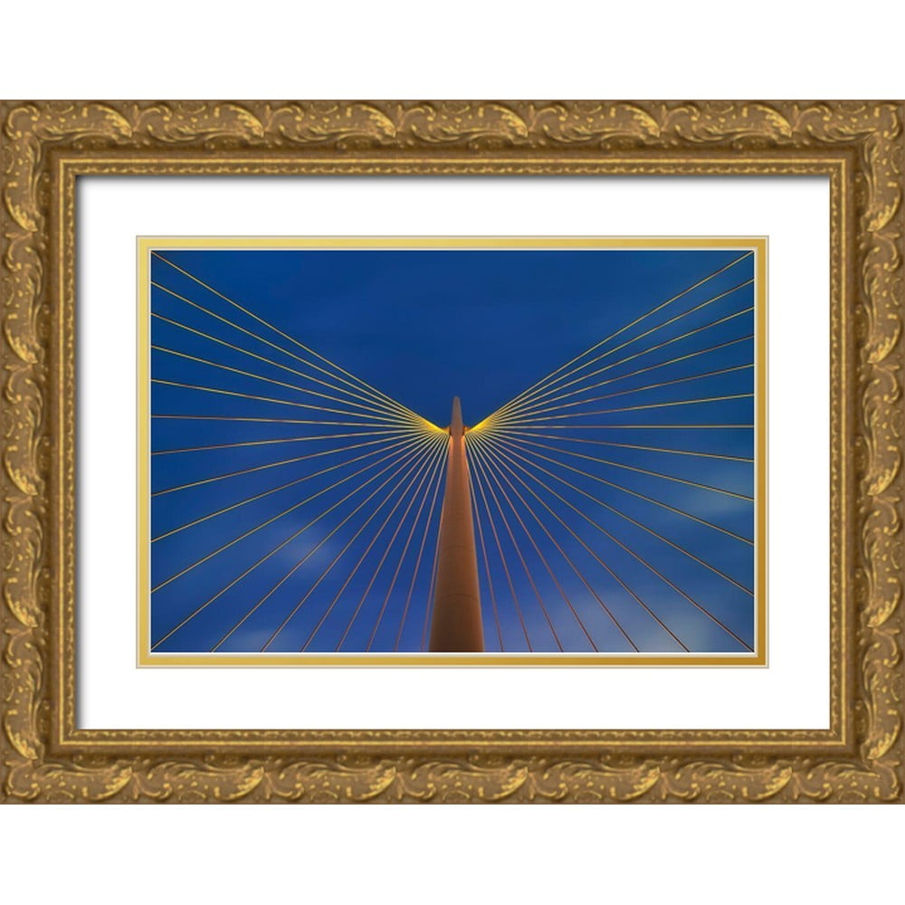 Ferrero, Ivan 14x11 Gold Ornate Wood Framed with Double Matting Museum ...