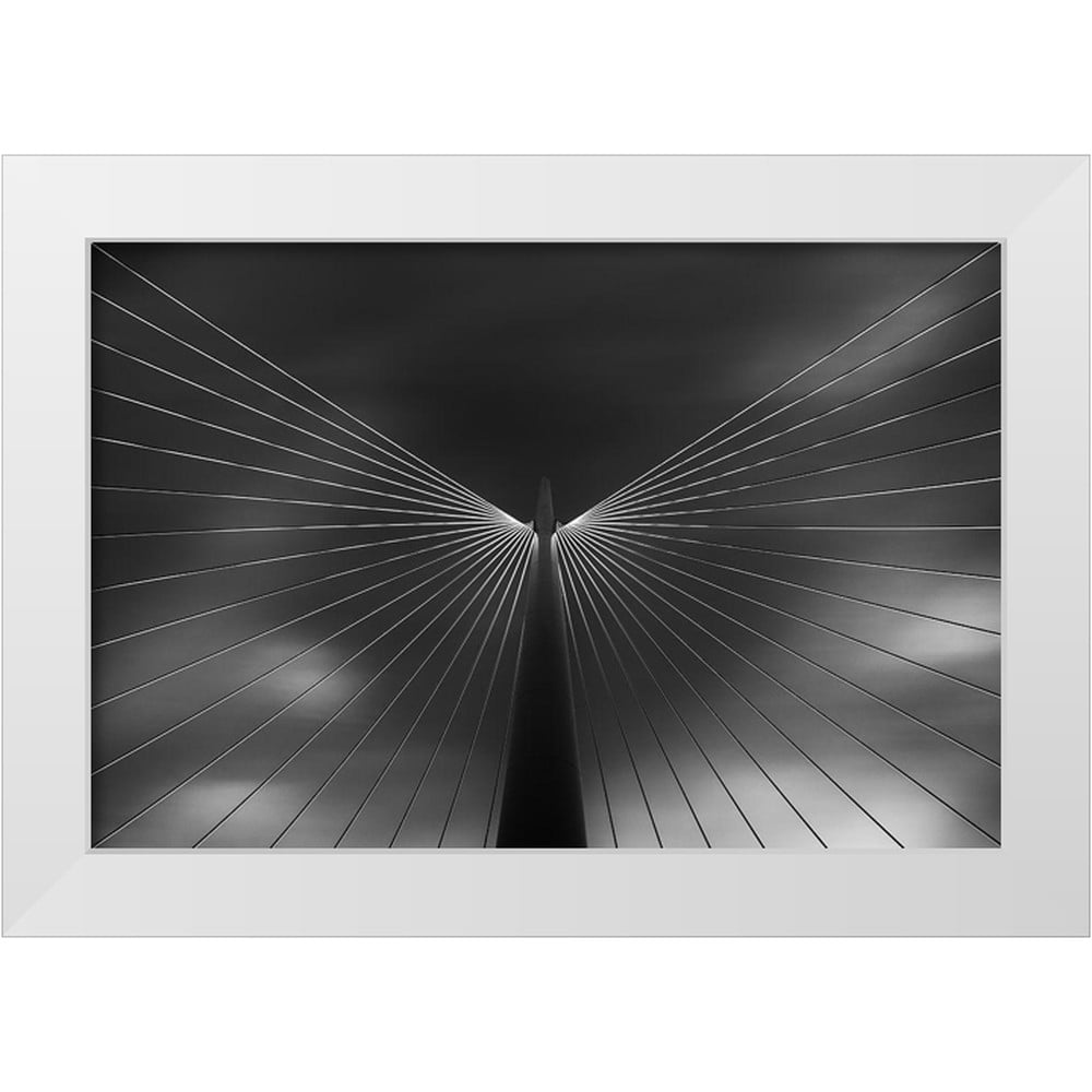 Ferrero, Ivan 32x23 White Modern Wood Framed Museum Art Print Titled ...