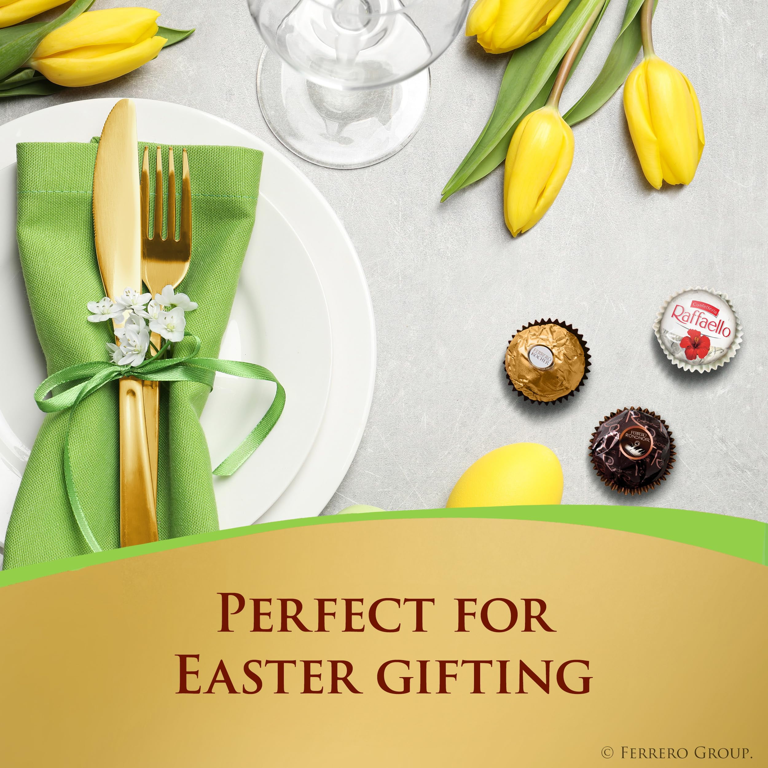 Ferrero Rocher, 48 SCH4 Count, Premium Gourmet Assorted Hazelnut Milk ...