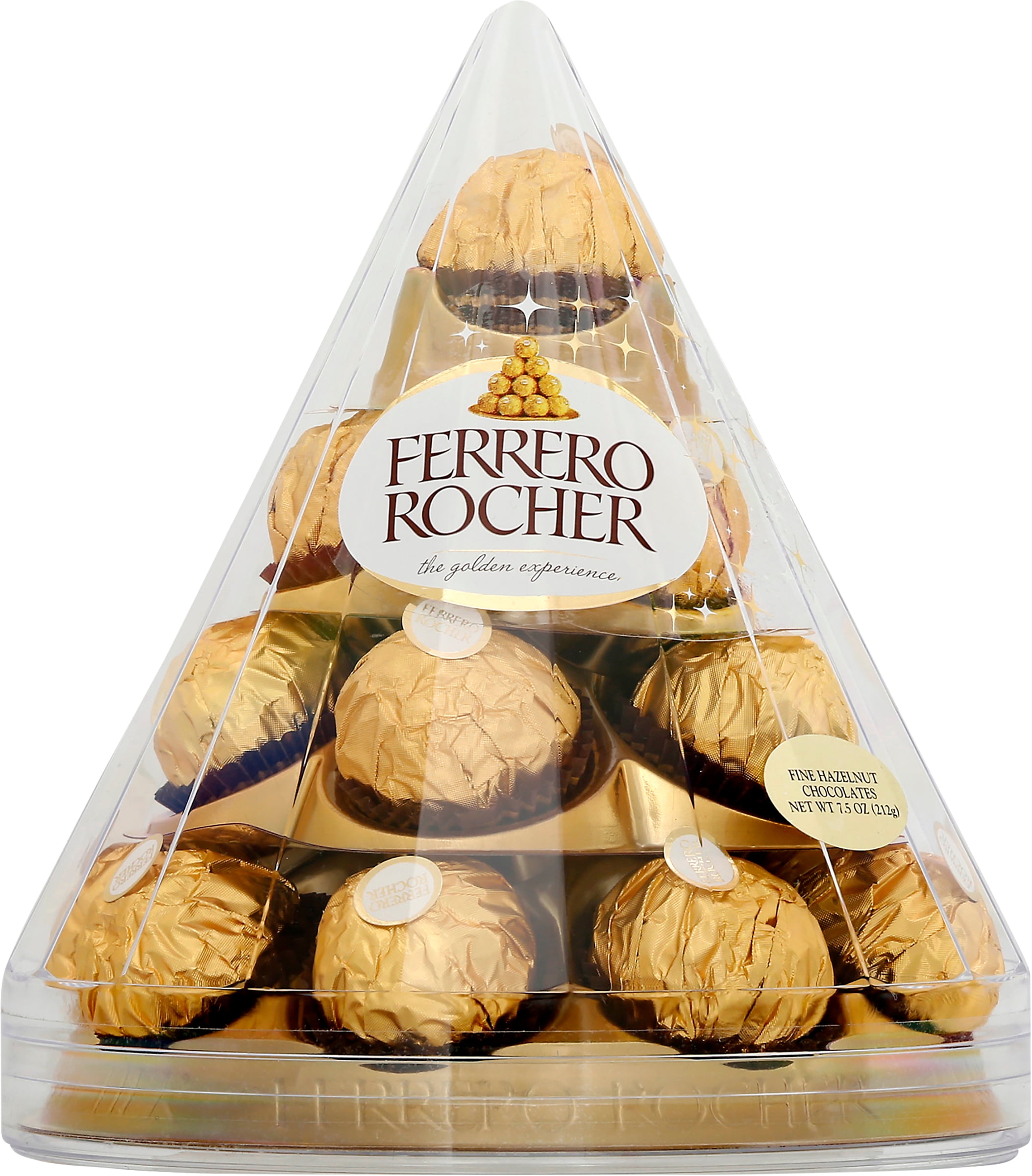 Ferrero Rocher Fine Hazelnut Chocolates, Milk Chocolate With Hazelnut ...