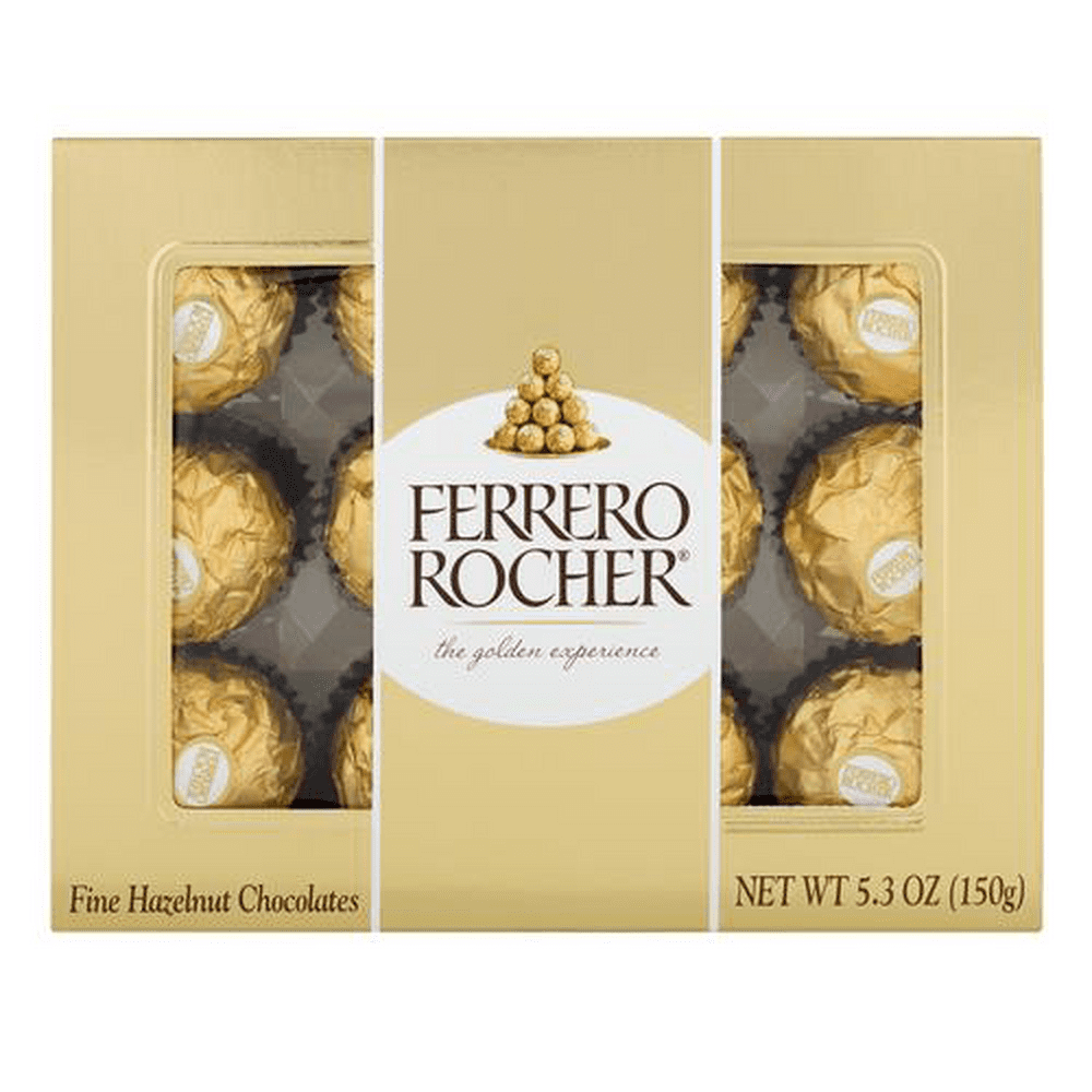 Ferrero Rocher Fine Hazelnut Chocolates (Pack of 6) - Walmart.com