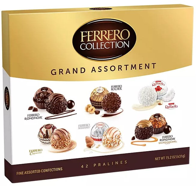 Ferrero Rocher Grand Assortment (42 Count) - Walmart.com