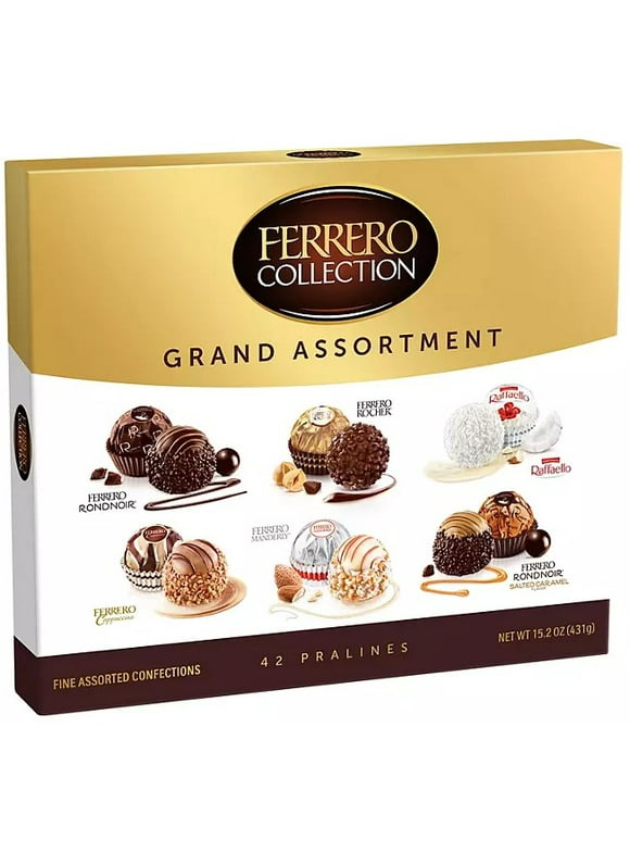 Ferrero Rocher Premium Chocolate in Chocolate - Walmart.com