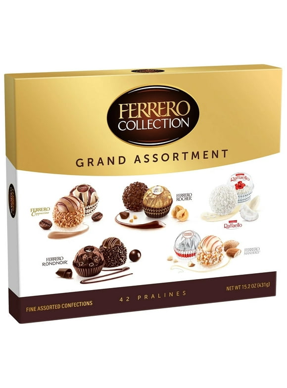 Ferrero Rocher Premium Chocolate in Chocolate - Walmart.com