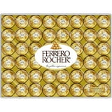 Ferrero Rocher Hazelnut Chocolates, 48 Count Gift Box, 21.2 oz (600 g ...