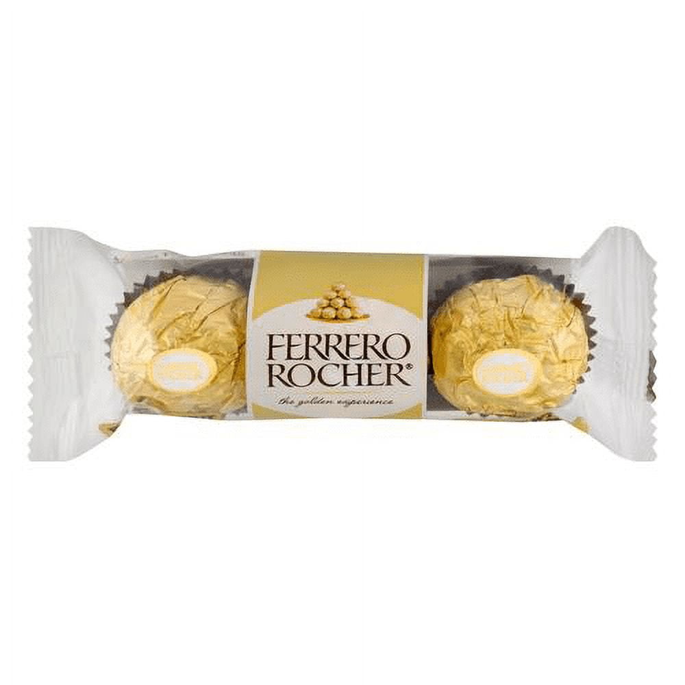 Ferrero Rocher Hazelnut Chocolates, Crispy Wafer & Milk Chocolate Candy ...