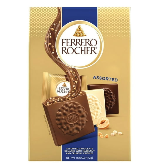 Ferrero Rocher Squares Variety Pack, 16.6 Ounce - Walmart.com