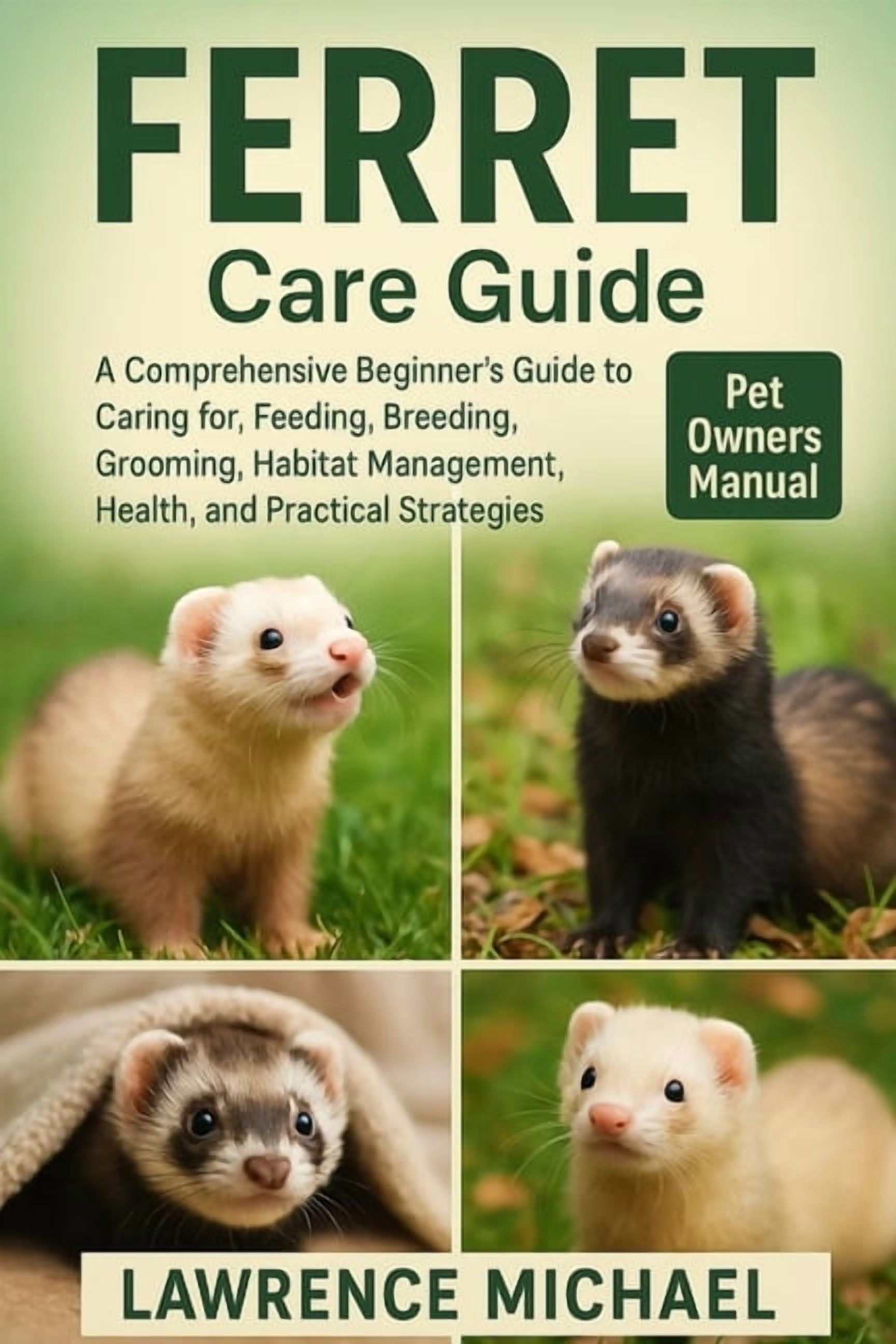 Ferret: A Comprehensive Beginner's Guide to Caring for, Feeding ...