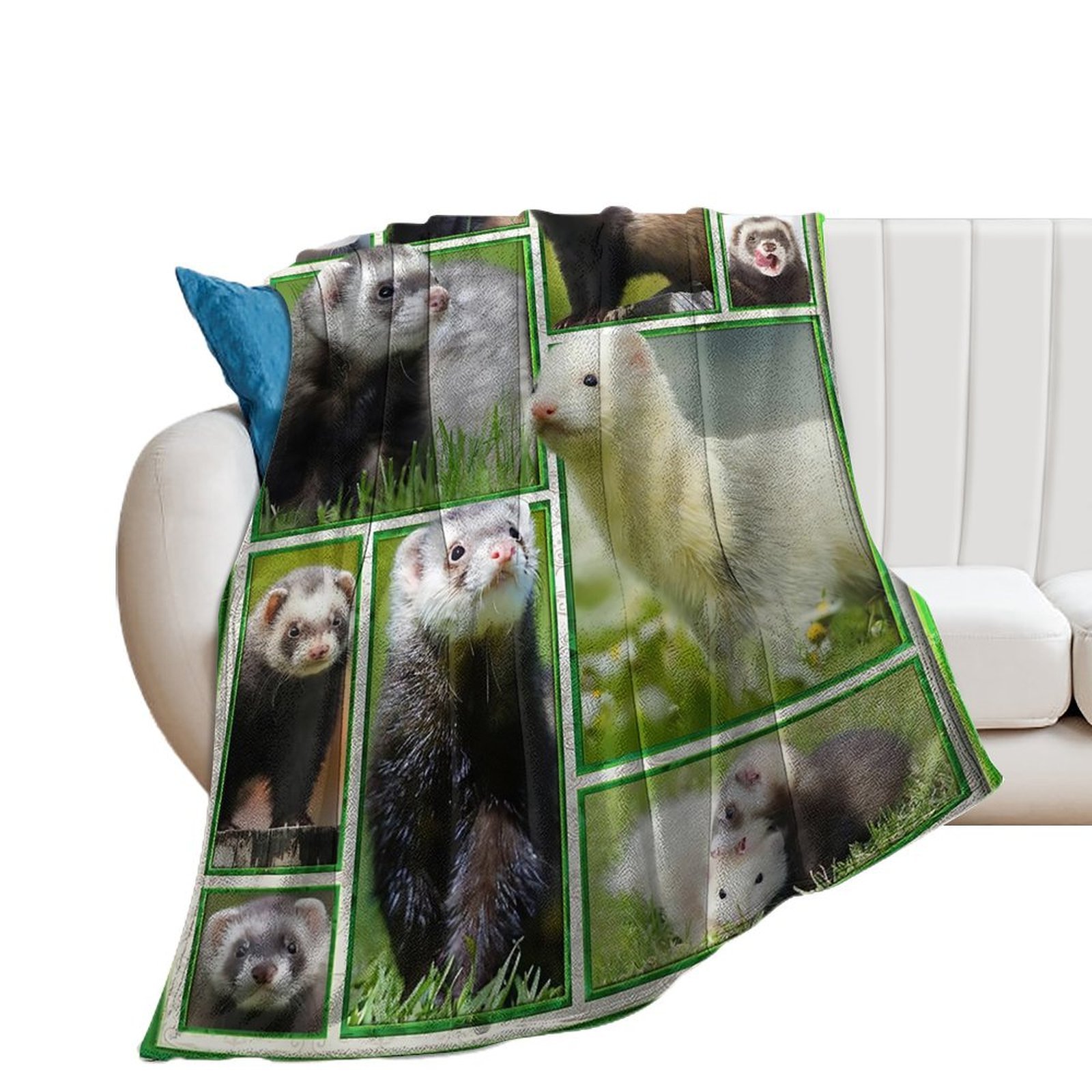 Ferret Blanket Super Soft Warm Fluffy_upscayl_4x_realesrgan-x4fast ...
