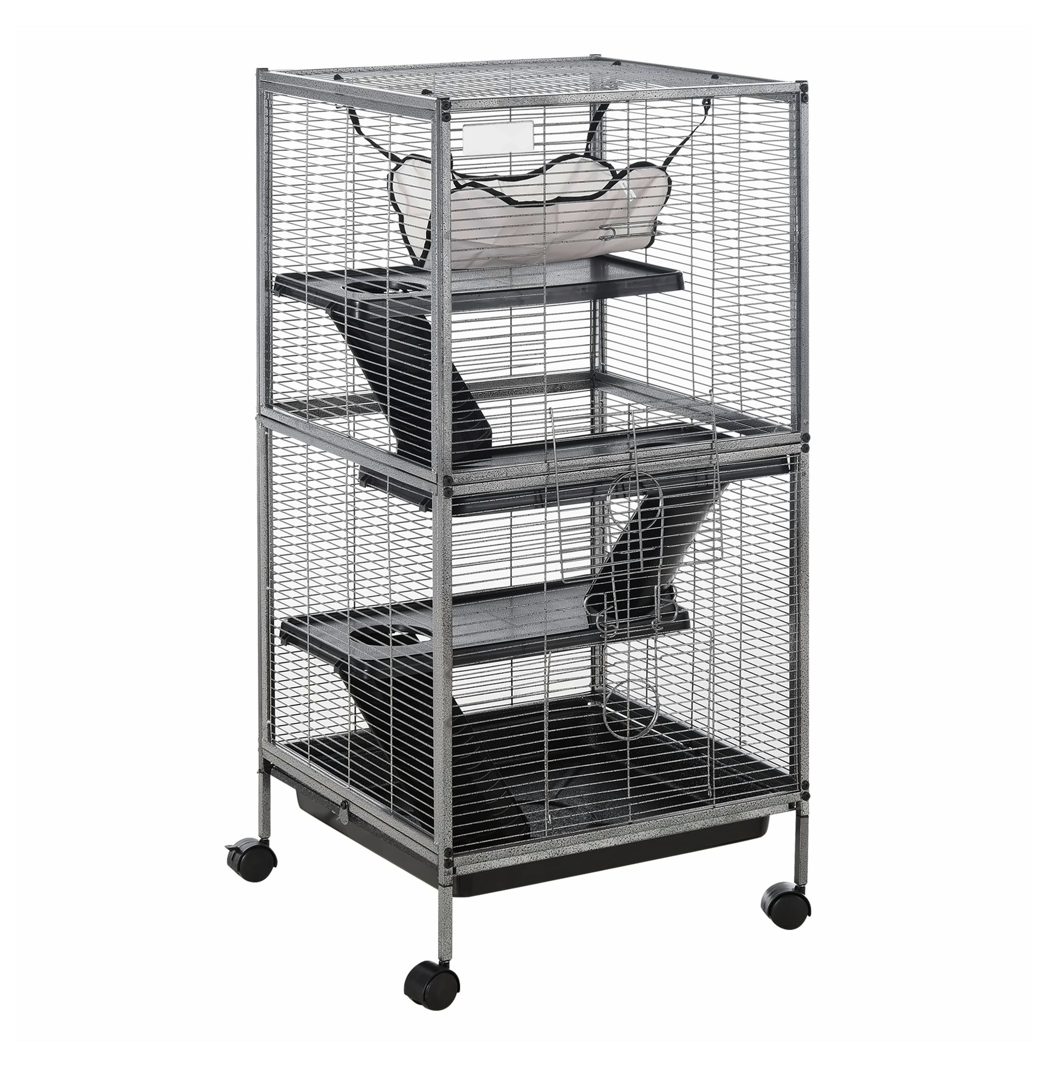 Ferret Cage, Chinchilla Cage, Sugar Glider Cage - Metal Rolling Animal ...