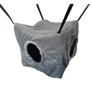 JanYoo Rabbit Rat Hideout Bed Hut Rat Accessories Cube Igloo House ...