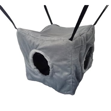 JanYoo Rabbit Rat Hideout Bed Hut Rat Accessories Cube Igloo House ...