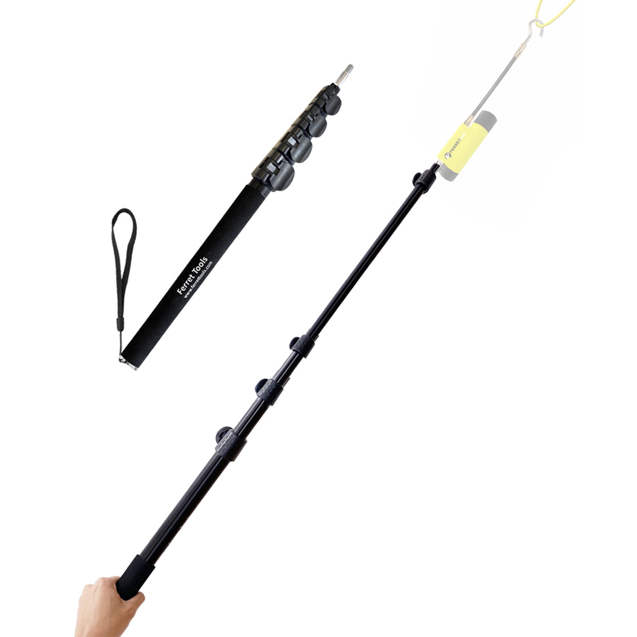 Ferret Tools Ferret Stick 55'' Aluminium Lightweight Telescoping ...