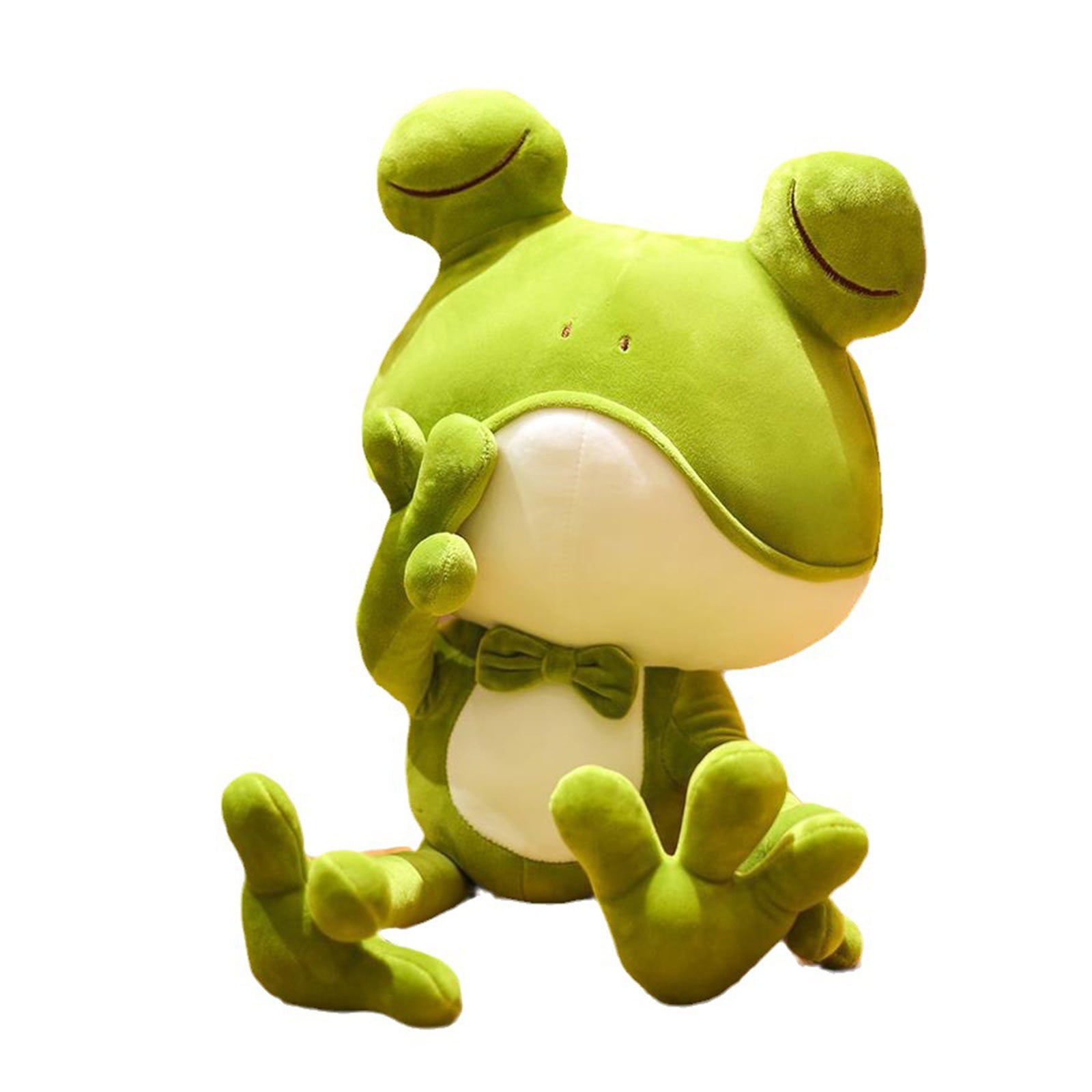 Ferret Stuffed Animal, Realistic Plush Toys Large Sleeping Frog Toy ...