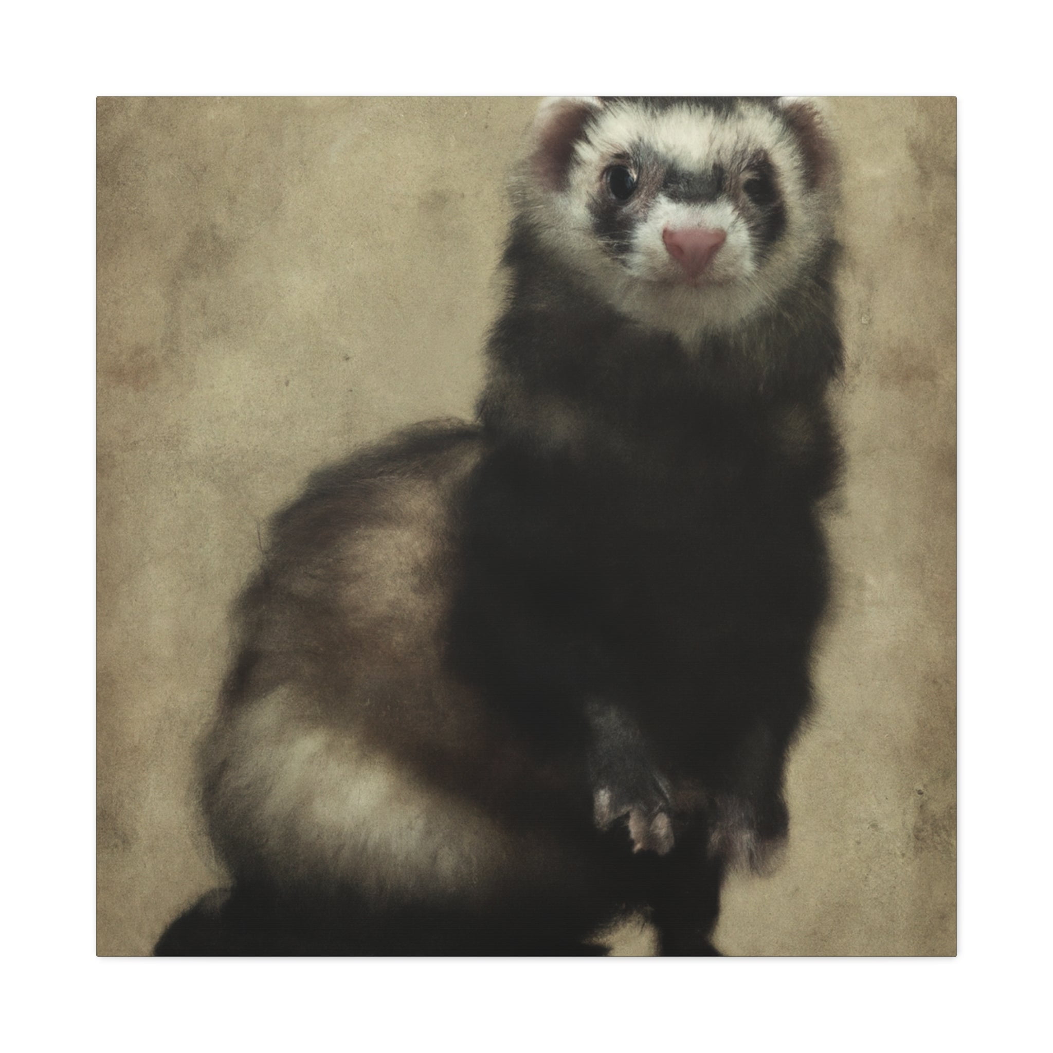 Ferret in Restraint - Canvas - Walmart.com