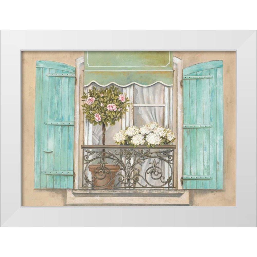 Ferri, Stefania 24x19 White Modern Wood Framed Museum Art Print Titled ...