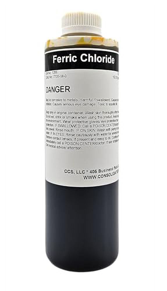 Ferric Chloride Solution Liquid Etchant 1000ml (1L) - Walmart.com