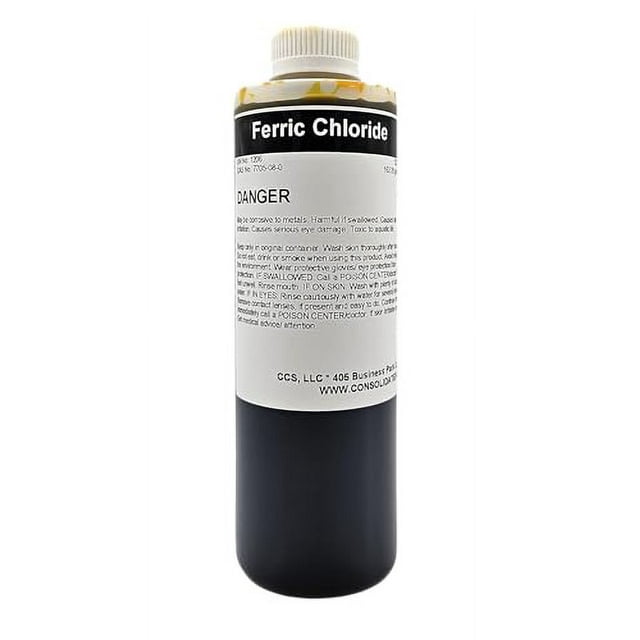 Ferric Chloride Solution Liquid Etchant 1000ml (1L) - Walmart.com