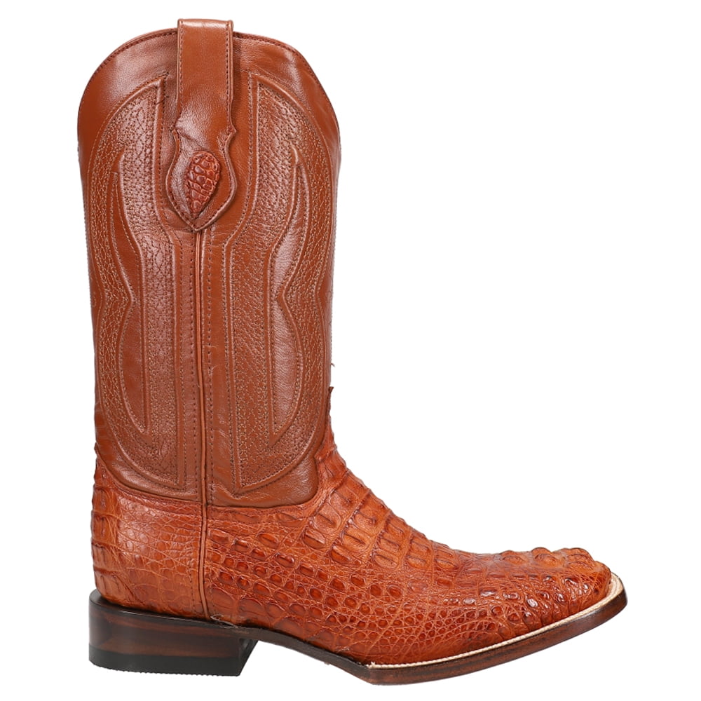 Ferrini Men's Dakota Exotic Crocodile Western Boot Broad Square Toe ...