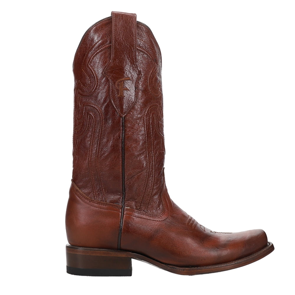 Ferrini Western Boots Mens Wyatt 13" Square Toe Brandy 14671-55 ...